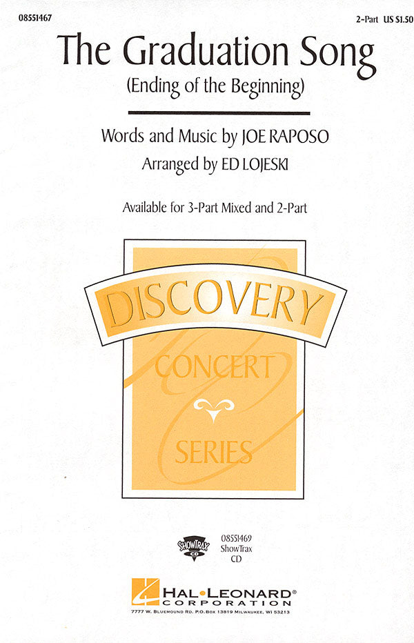 The Graduation Song (Ending of the Beginning)– Musical Resources