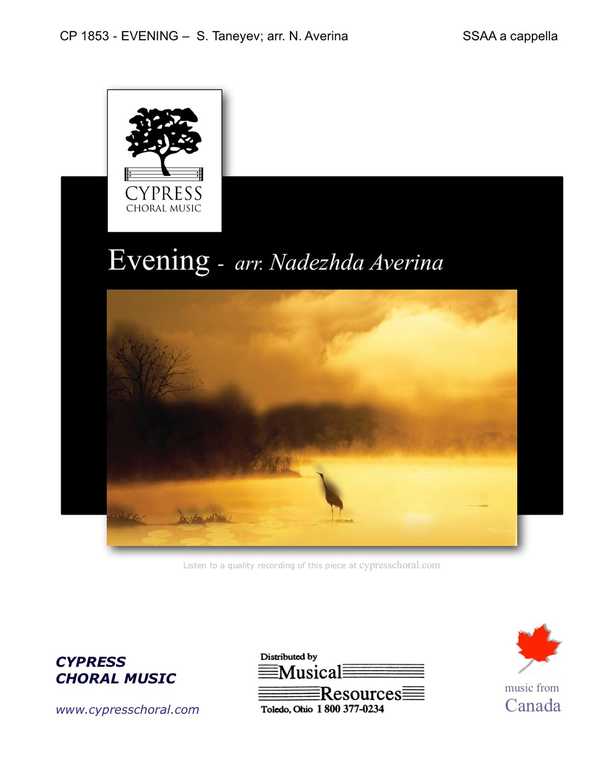 Evening– Musical Resources