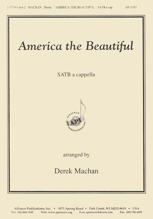 America (Oh, Beautiful)– Musical Resources