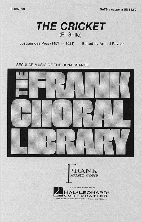 The Cricket– Musical Resources