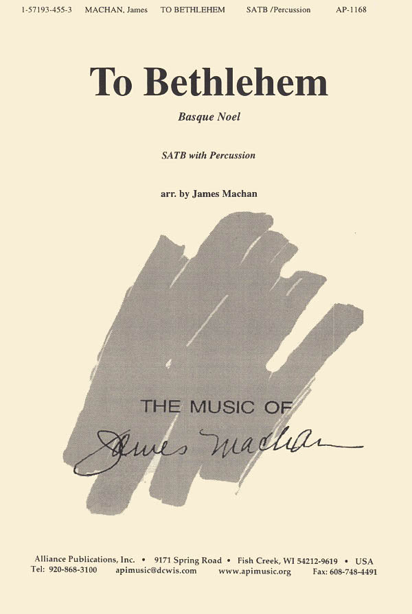 To Bethlehem– Musical Resources
