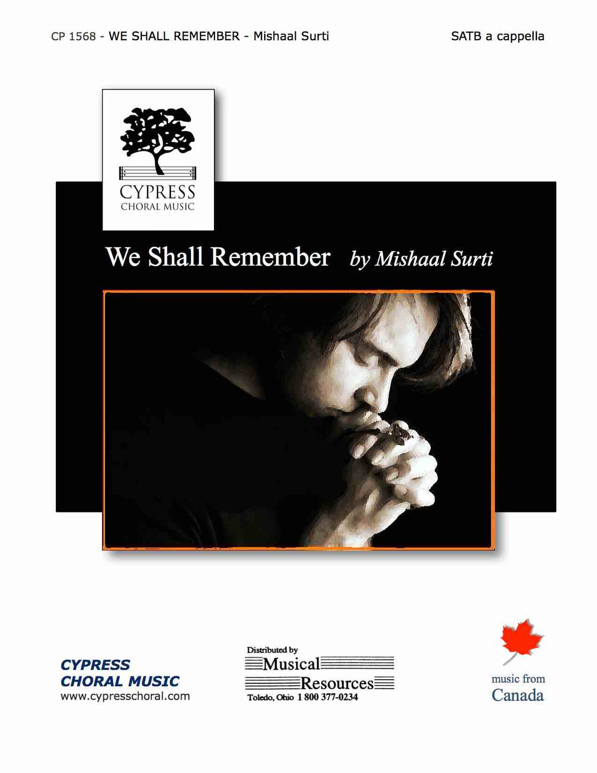 We Shall Remember– Musical Resources