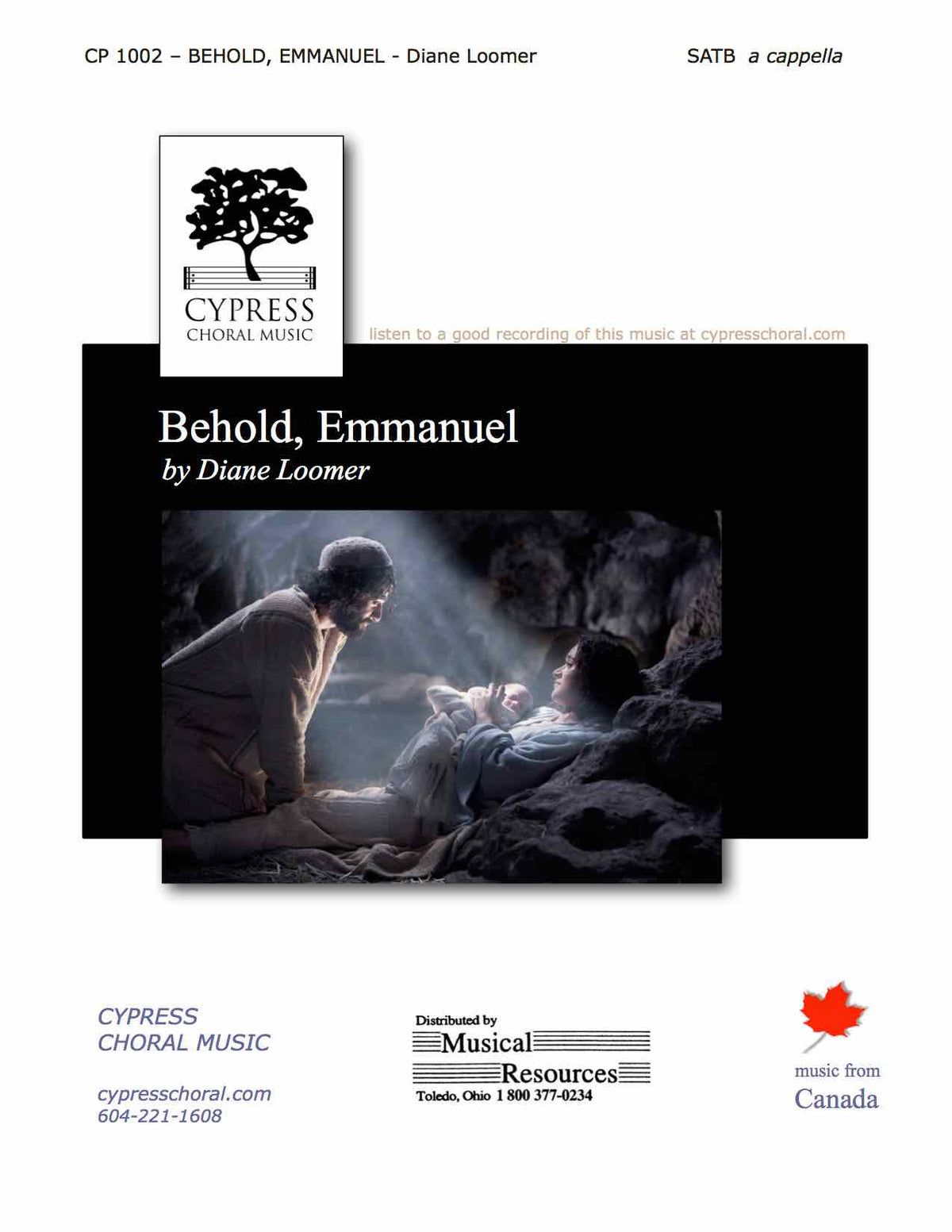 Behold Emmanuel– Musical Resources