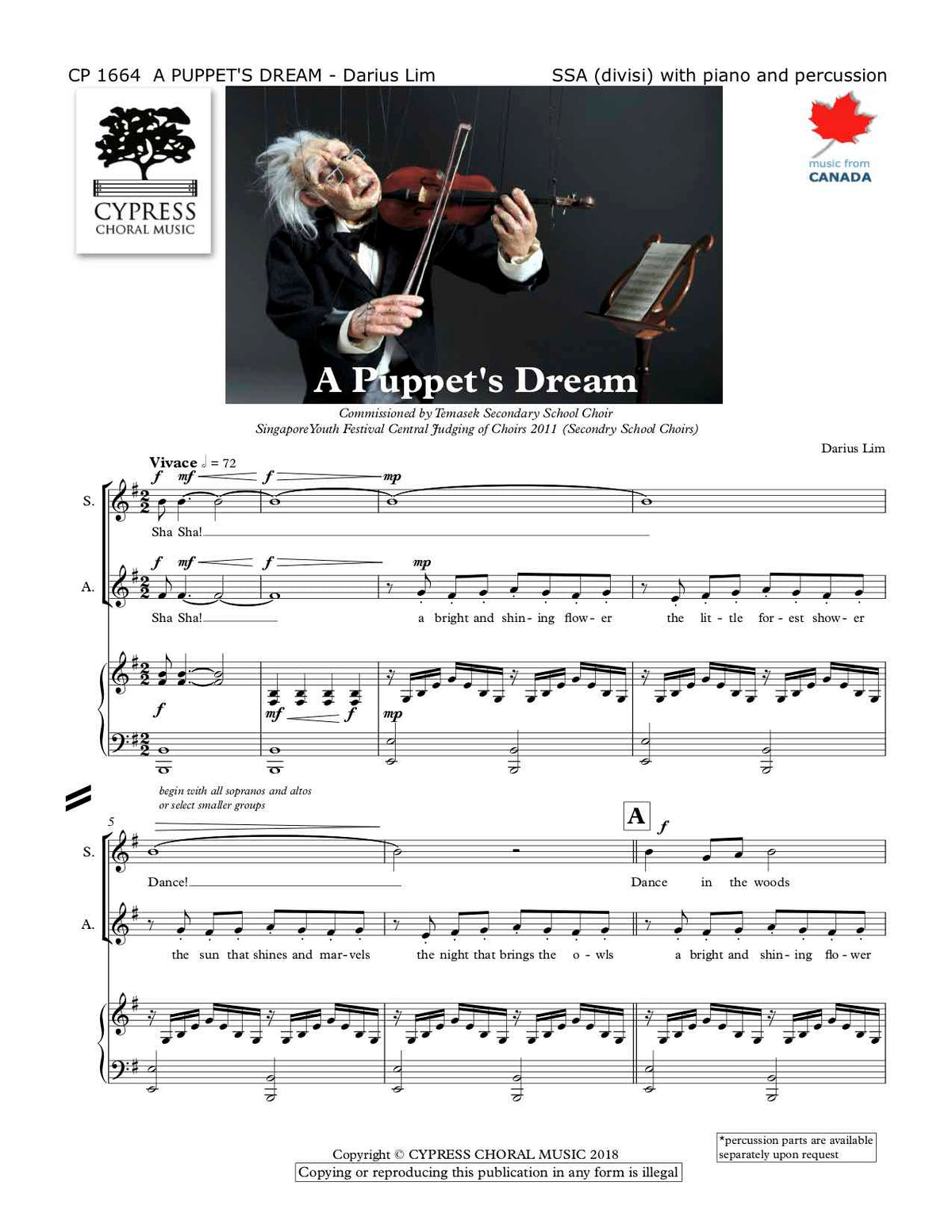 Puppet's Dream– Musical Resources