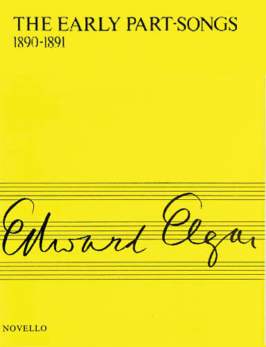 The Early Part-Songs 1890-1891– Musical Resources