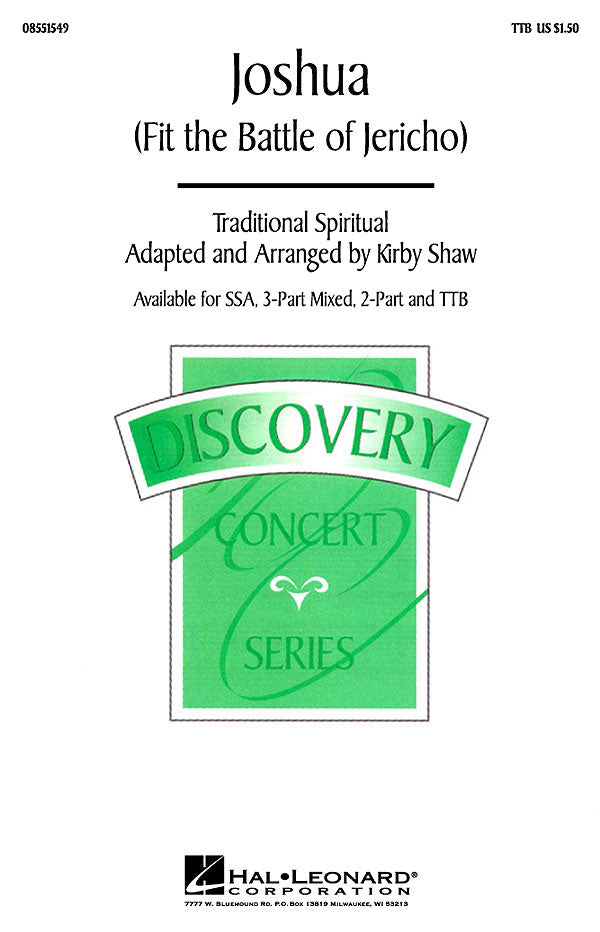 Joshua! (Fit the Battle of Jericho)– Musical Resources