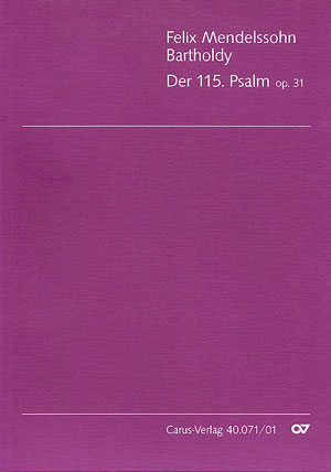Der 115. Psalm– Musical Resources