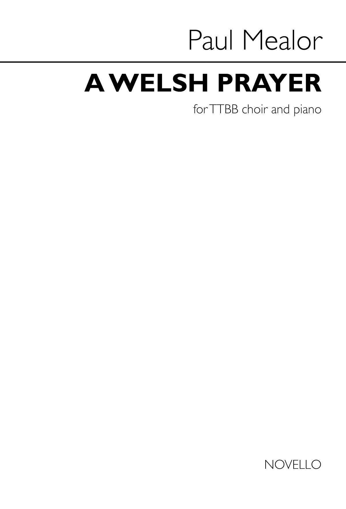 A Welsh Prayer– Musical Resources