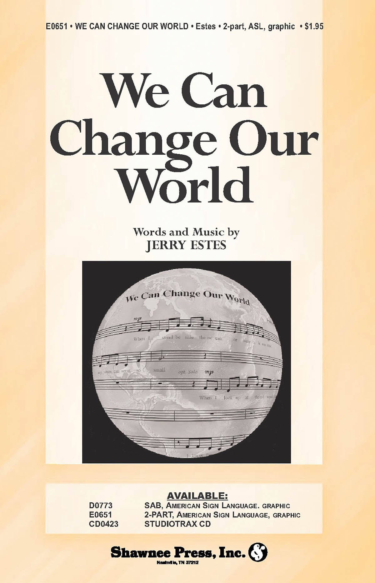 We Can Change Our World– Musical Resources