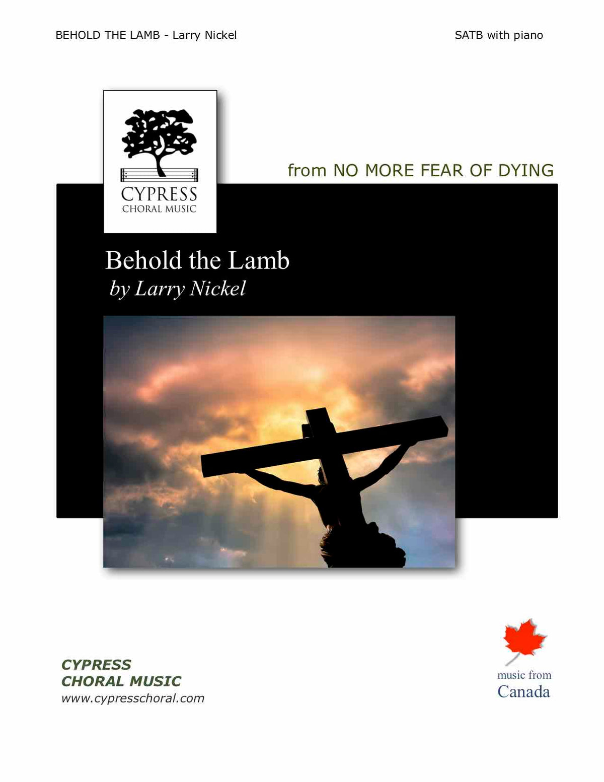Behold the Lamb– Musical Resources