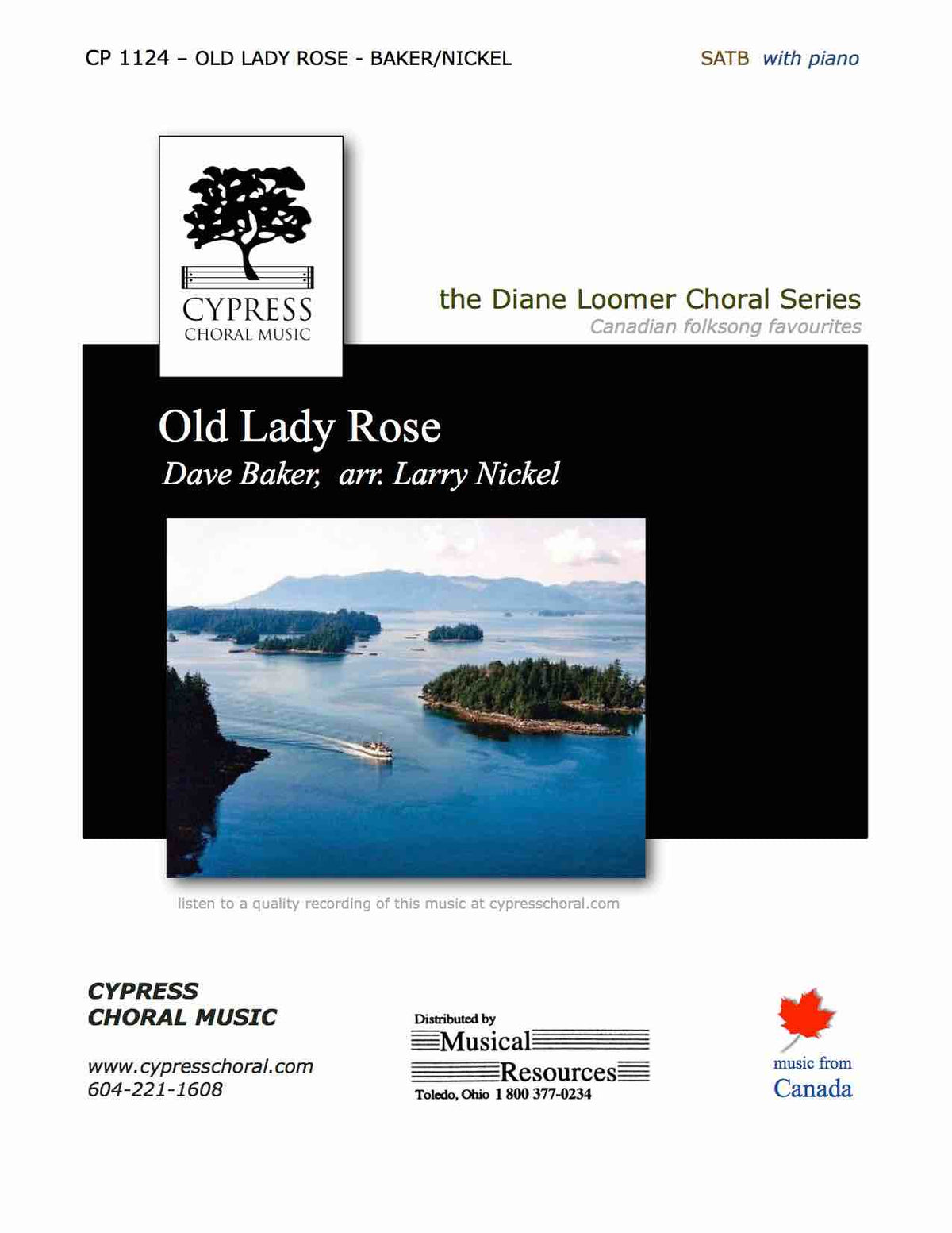 Old Lady Rose– Musical Resources