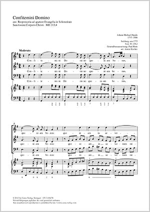 Confitemini Domino Musical Resources
