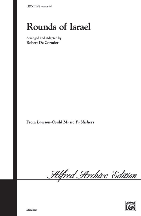 Rounds of Israel– Musical Resources
