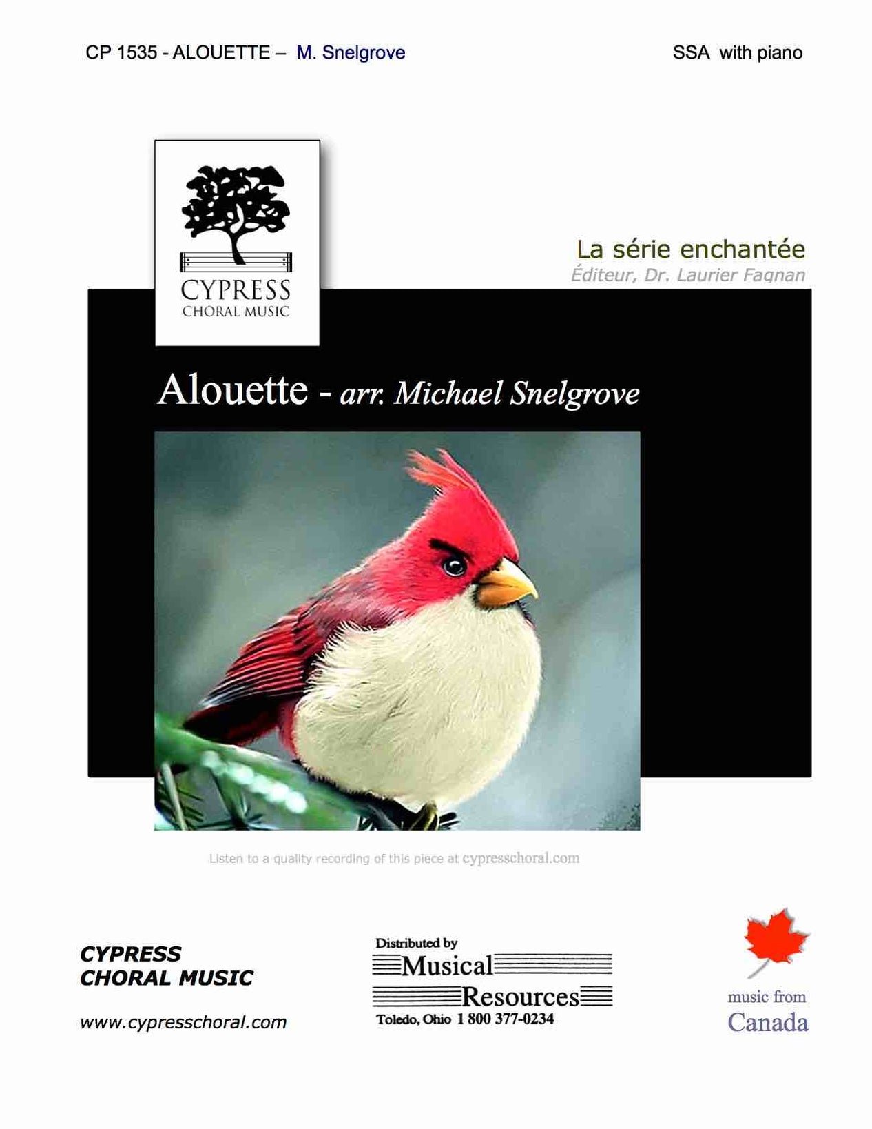 Allouette– Musical Resources
