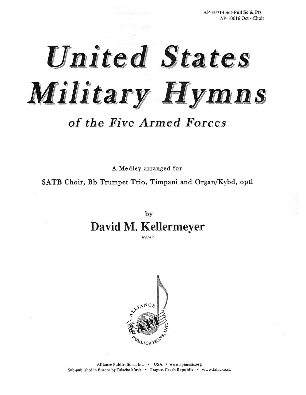 United States Military Hymns of the Five Armed Forces– Musical Resources