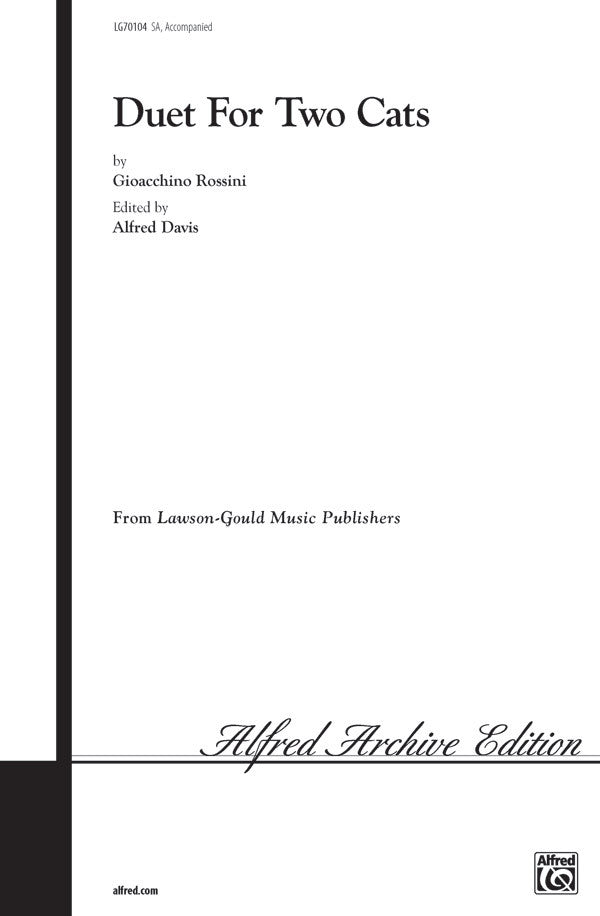 Duet for Two Cats– Musical Resources