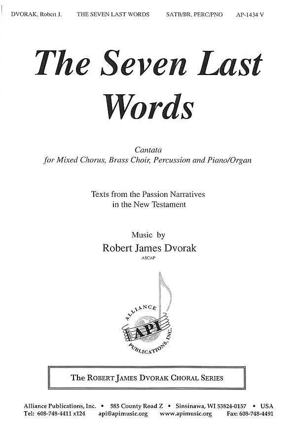 The Seven Last Words– Musical Resources