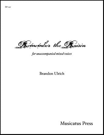 Remember the Raisin– Musical Resources