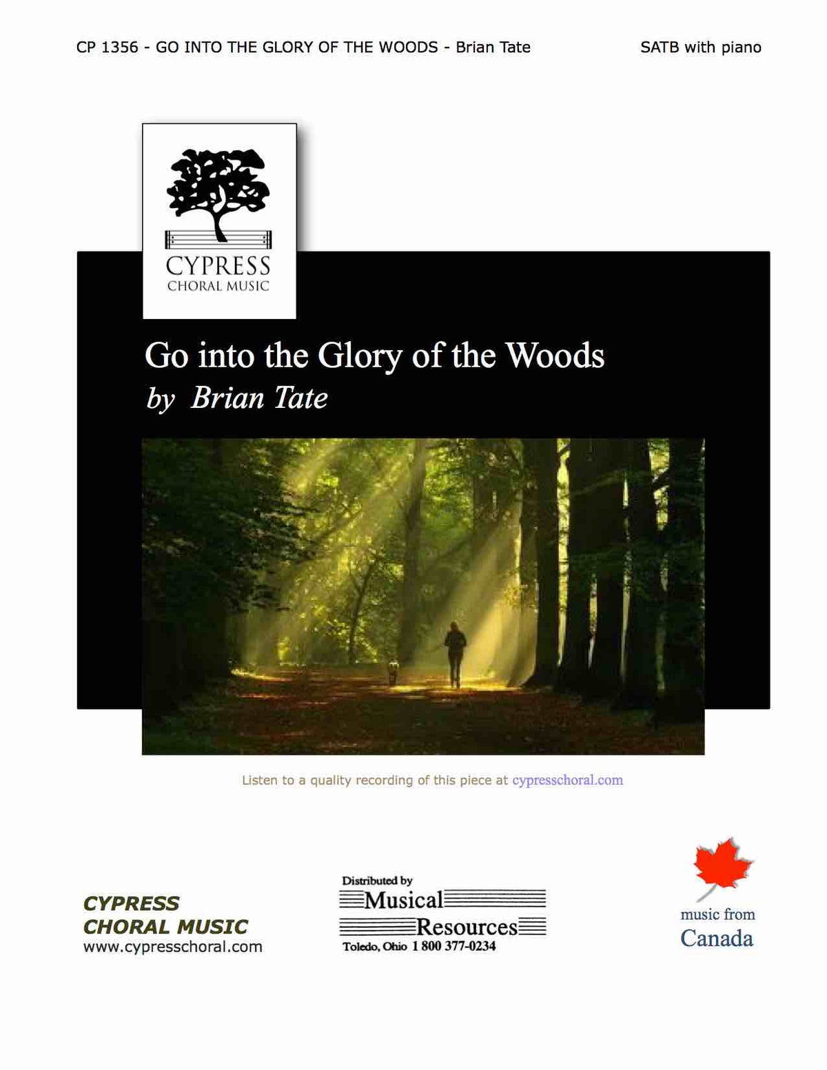 Go into the Glory of the Woods– Musical Resources