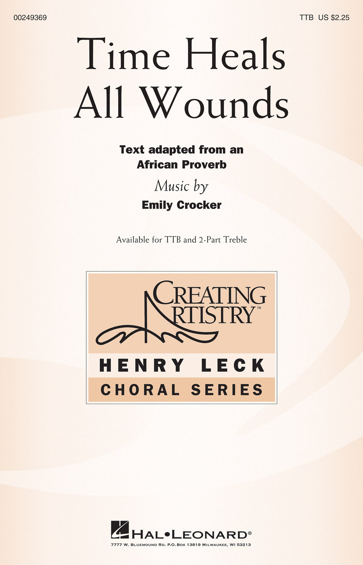 Time Heals All Wounds– Musical Resources