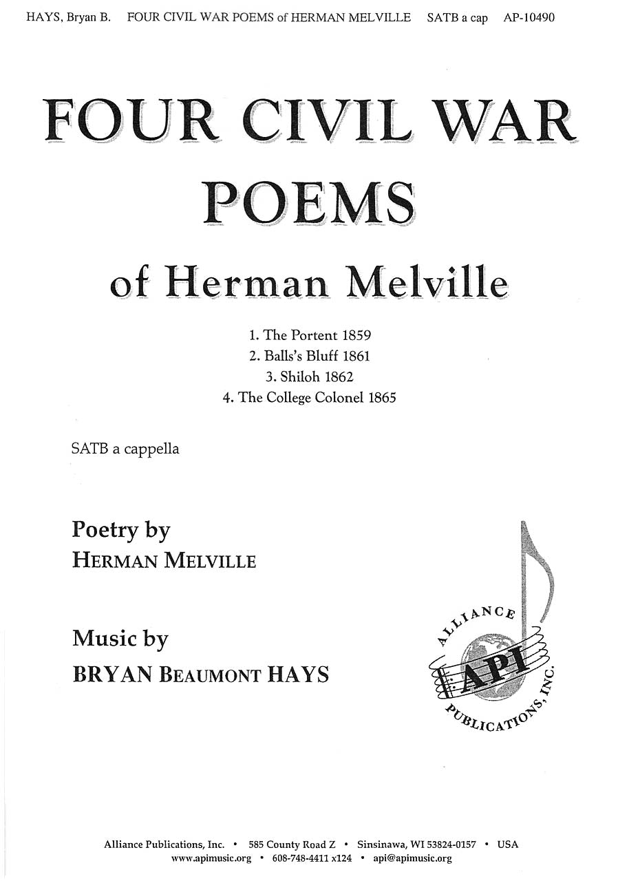 Four Civil War Poems– Musical Resources