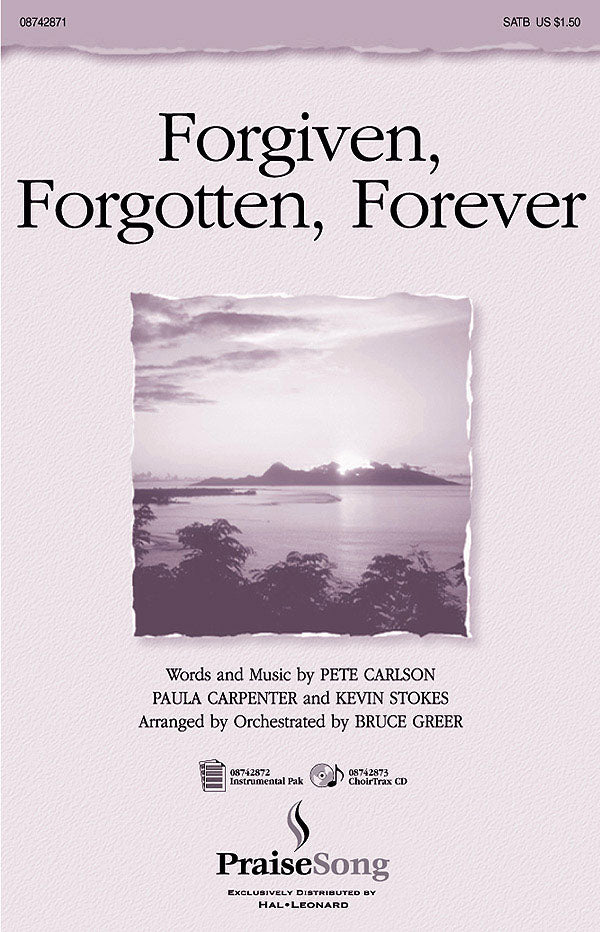Forgiven, Forgotten, Forever– Musical Resources