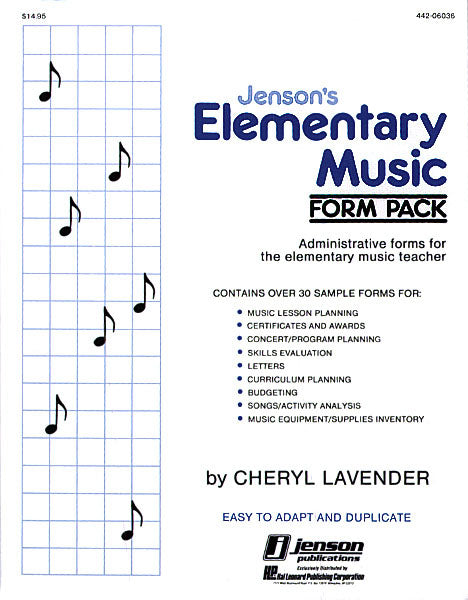 Elementary Music Form Pack (Resource)– Musical Resources